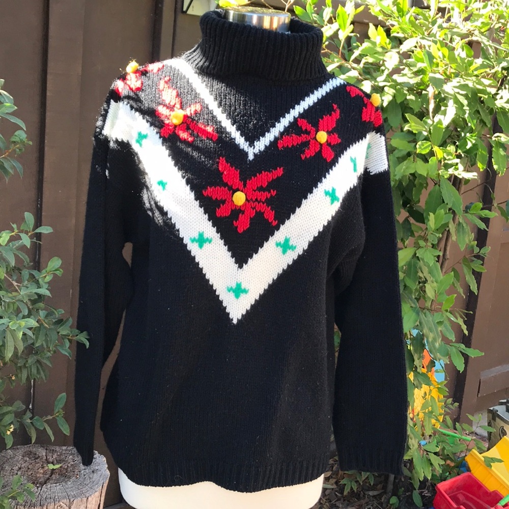 Vintage Tracey Allyn Ski Sweater - Gem
